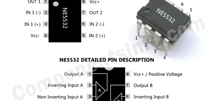 TL071 IC Pinout, Equivalent, Where We Can Use This IC and Other Info